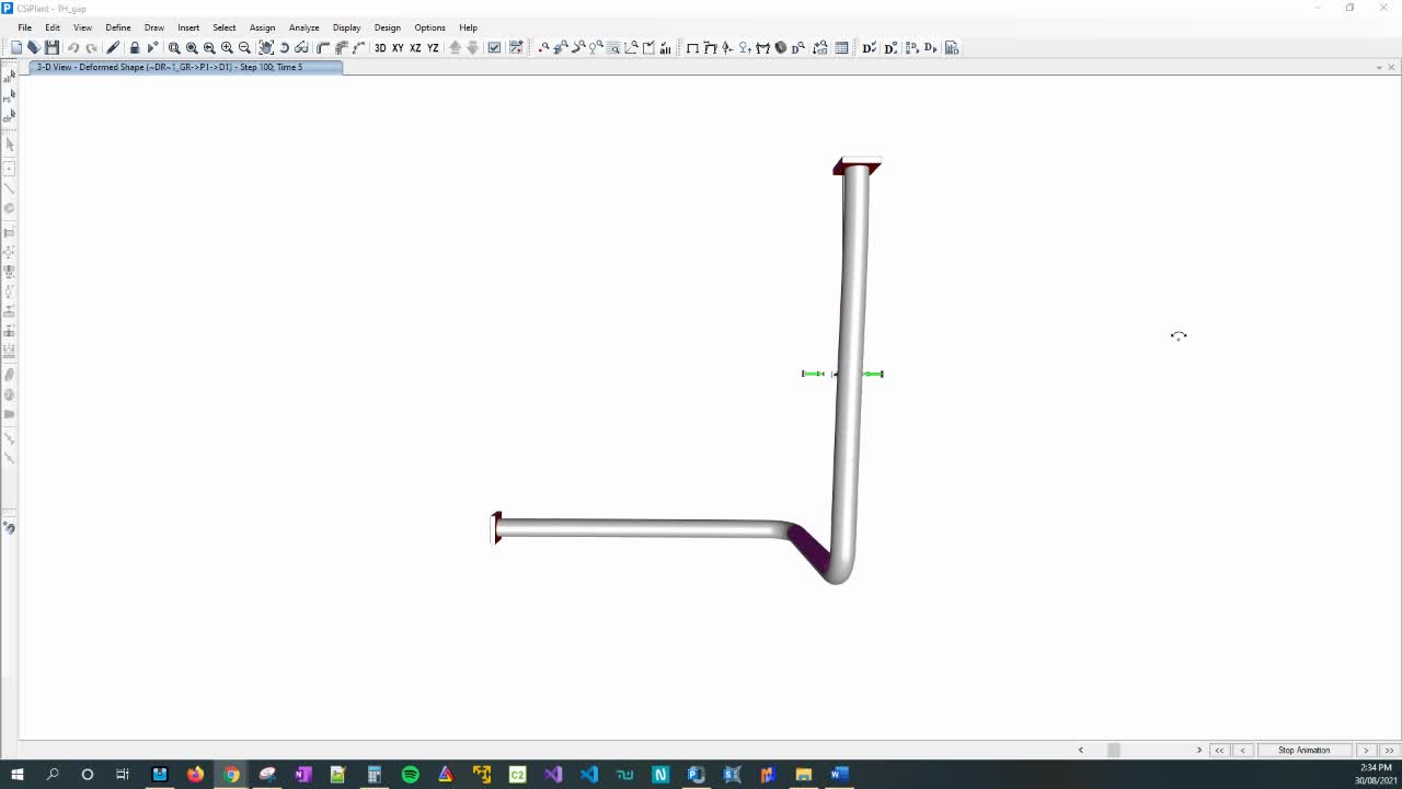 Xtrados on LinkedIn: Simulation of pipe vibrating within guide gaps Xtrados on LinkedIn: Simulation of pipe vibrating within guide gaps