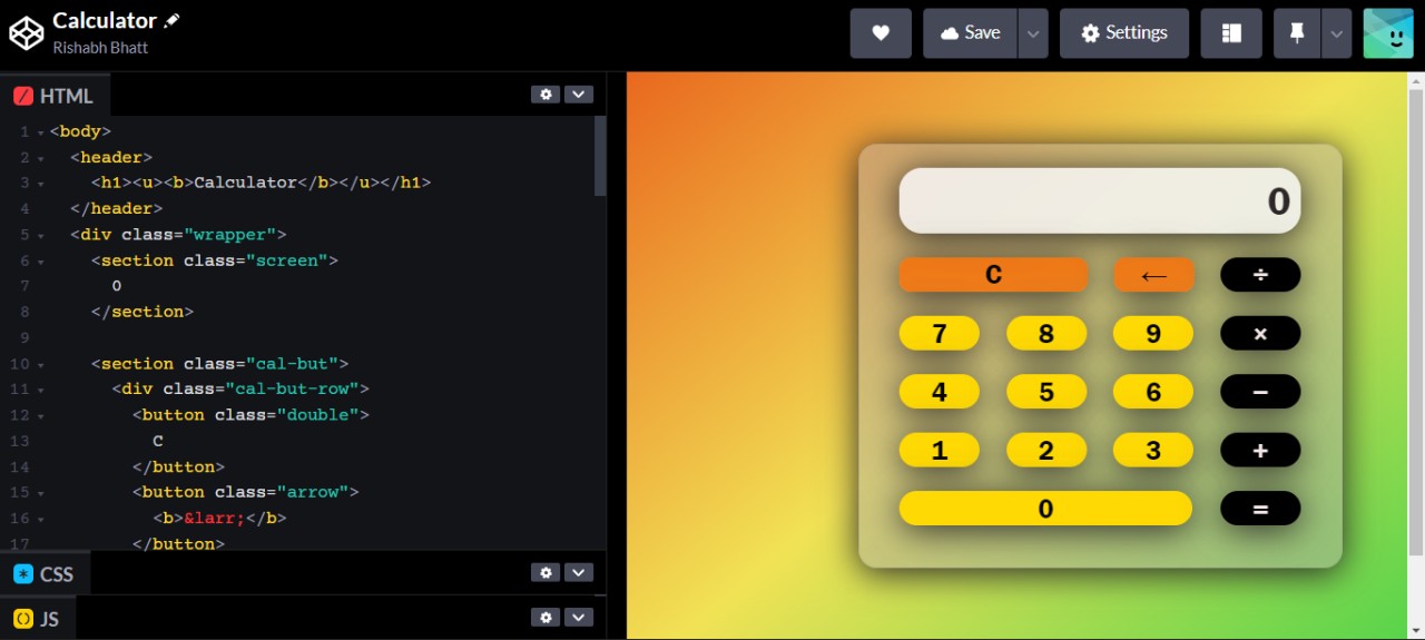 Rishabh Bhatt on LinkedIn: #html #css #javascript Rishabh Bhatt on LinkedIn: #html #css #javascript