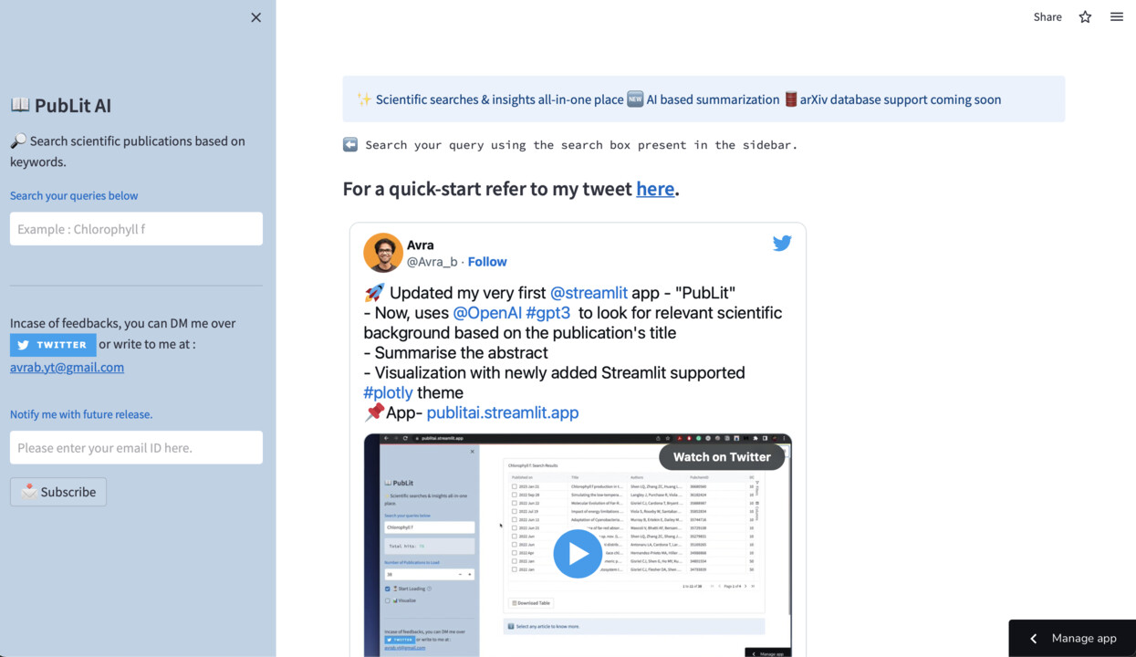 Avratanu Biswas on LinkedIn: #openai #gpt3 #streamlit #webapplication # ... Avratanu Biswas on LinkedIn: #openai #gpt3 #streamlit #webapplication # ...