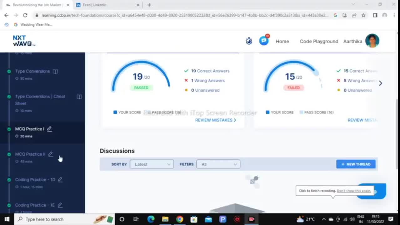 Aarthika Battula on LinkedIn: #day24 #30daysofcodechallenge #ccbpian # ... Aarthika Battula on LinkedIn: #day24 #30daysofcodechallenge #ccbpian # ...