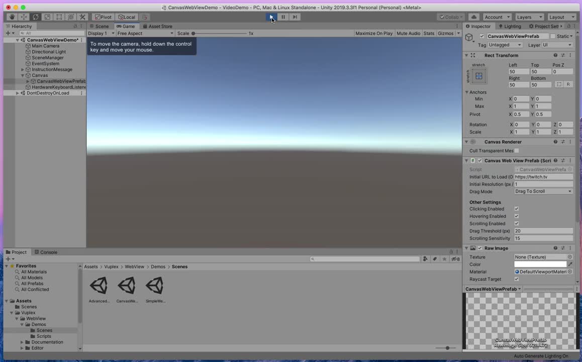 Vuplex on LinkedIn: #unity3d #unitytips #gamedev #vr #virtualreality # ... Vuplex on LinkedIn: #unity3d #unitytips #gamedev #vr #virtualreality # ...