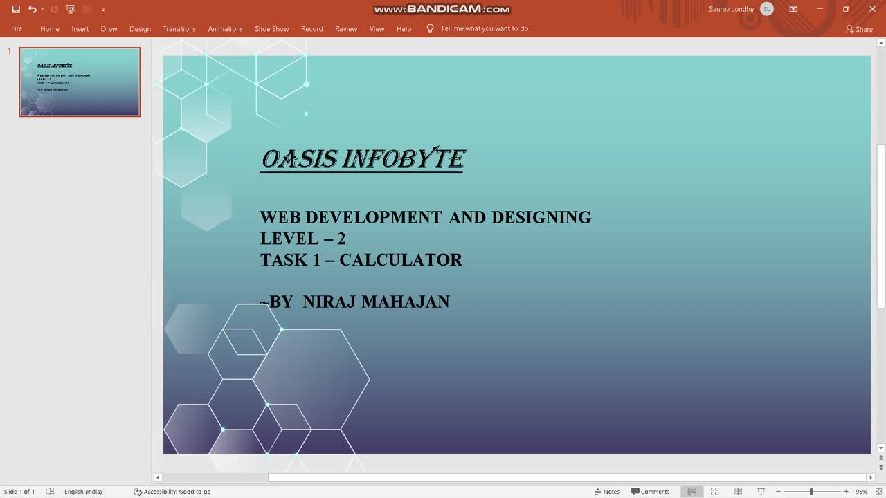 Niraj Mahajan on LinkedIn: #connections #task1 #oasis #oasisinfobyte # ... Niraj Mahajan on LinkedIn: #connections #task1 #oasis #oasisinfobyte # ...