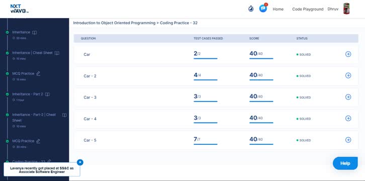 Dhruv Jaiswal on LinkedIn: #day77 #nxtwave #100daysofcodechallenge # ... Dhruv Jaiswal on LinkedIn: #day77 #nxtwave #100daysofcodechallenge # ...