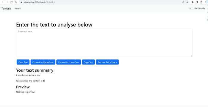 SATYAM KUMAR on LinkedIn: #webdevelopment #reactjs #programming #textutils SATYAM KUMAR on LinkedIn: #webdevelopment #reactjs #programming #textutils