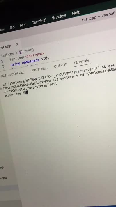 Muhammad Hassan on LinkedIn: #cpp #python #patterns #codingchallenge # ... Muhammad Hassan on LinkedIn: #cpp #python #patterns #codingchallenge # ...