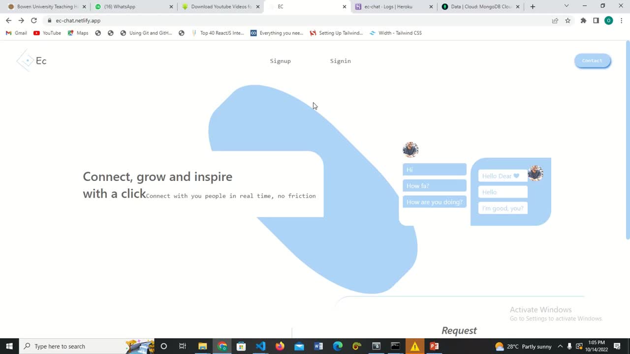 Emmanuel Oyelowo on LinkedIn: I built a chat app using react js and ... Emmanuel Oyelowo on LinkedIn: I built a chat app using react js and ...