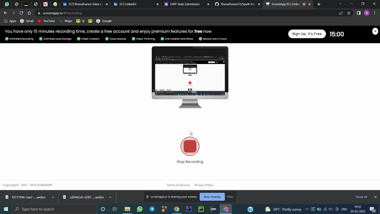 Bhavatharani Sekar on LinkedIn: #gripmay22 #internship #technology # ... Bhavatharani Sekar on LinkedIn: #gripmay22 #internship #technology # ...
