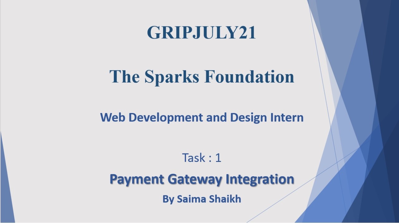 Saima Shaikh on LinkedIn: #gripjuly21 #internship #webdevelopment # ... Saima Shaikh on LinkedIn: #gripjuly21 #internship #webdevelopment # ...