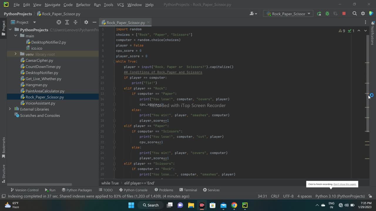 Khushi Verma on LinkedIn: #python #syncinterns #pythonprogramming #intern Khushi Verma on LinkedIn: #python #syncinterns #pythonprogramming #intern