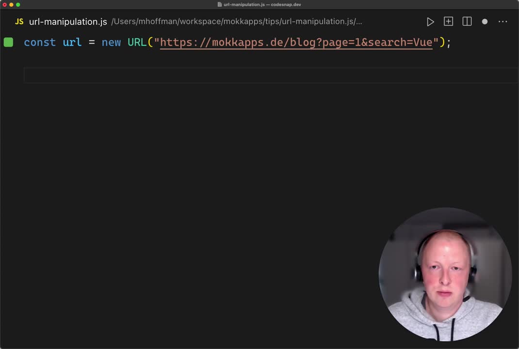 Michael Hoffmann on LinkedIn: π‘ JavaScript Tip: Manipulate URLs and get ... Michael Hoffmann on LinkedIn: π‘ JavaScript Tip: Manipulate URLs and get ...