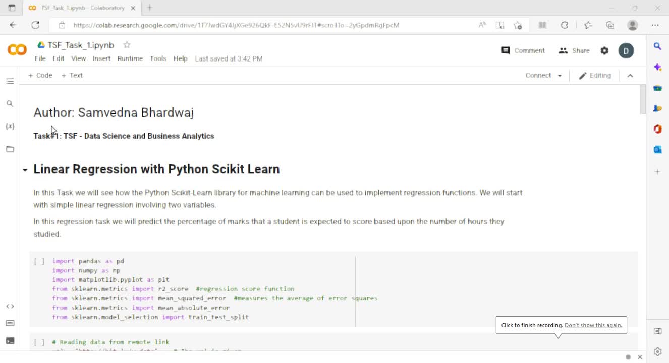 Samvedna Bhardwaj on LinkedIn: #task1 #intern #python #dataanalysis # ... Samvedna Bhardwaj on LinkedIn: #task1 #intern #python #dataanalysis # ...
