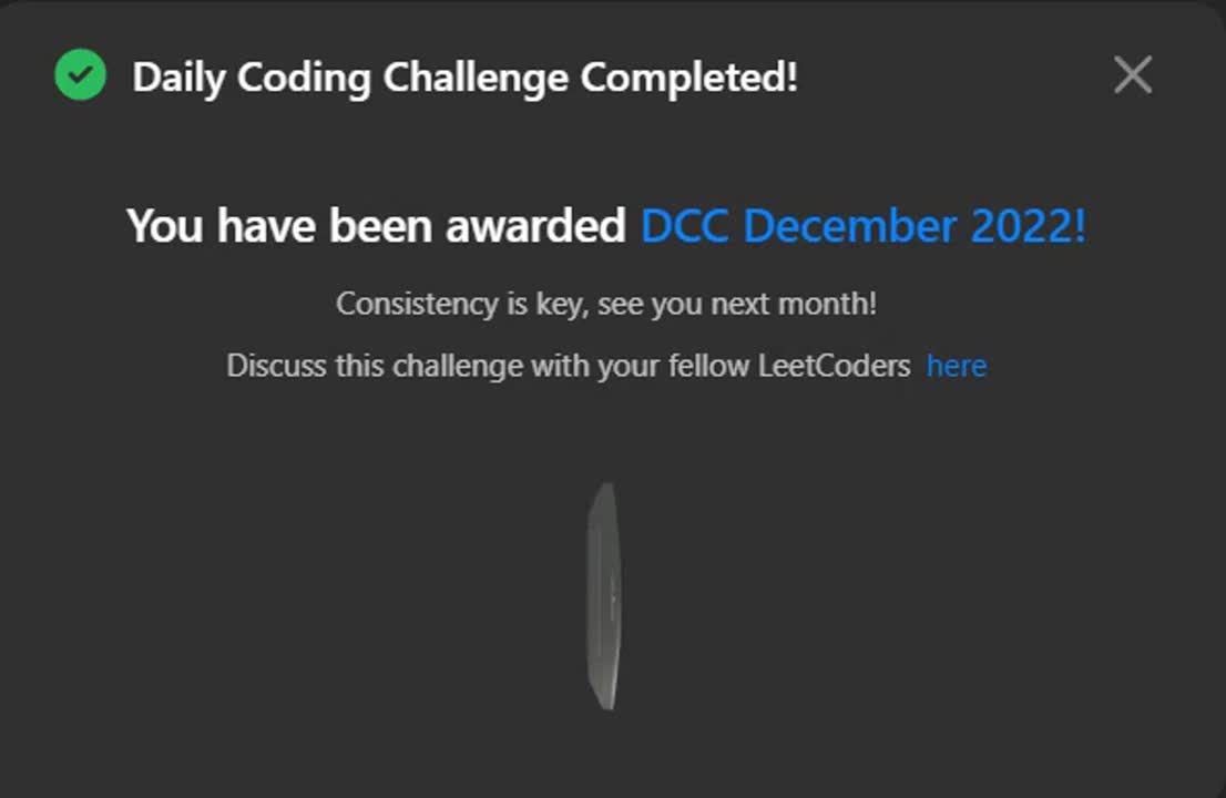 Vishal Yadav on LinkedIn: Here comes the LeetCode Dec Badge. I was ... Vishal Yadav on LinkedIn: Here comes the LeetCode Dec Badge. I was ...