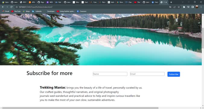 Navaneeth Madhav V E on LinkedIn: #html #css #bootstrap #design #travel Navaneeth Madhav V E on LinkedIn: #html #css #bootstrap #design #travel