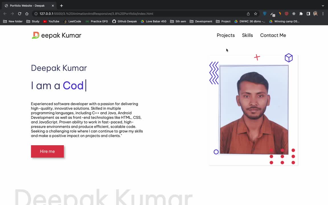 Deepak Kumar on LinkedIn: #html #project #connections #lovebabbar # ... Deepak Kumar on LinkedIn: #html #project #connections #lovebabbar # ...