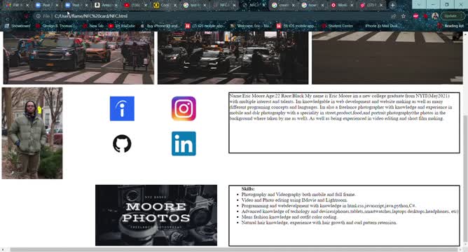 Eric Moore on LinkedIn: #html #css #visualstudiocode #html5 #webdevelopment Eric Moore on LinkedIn: #html #css #visualstudiocode #html5 #webdevelopment