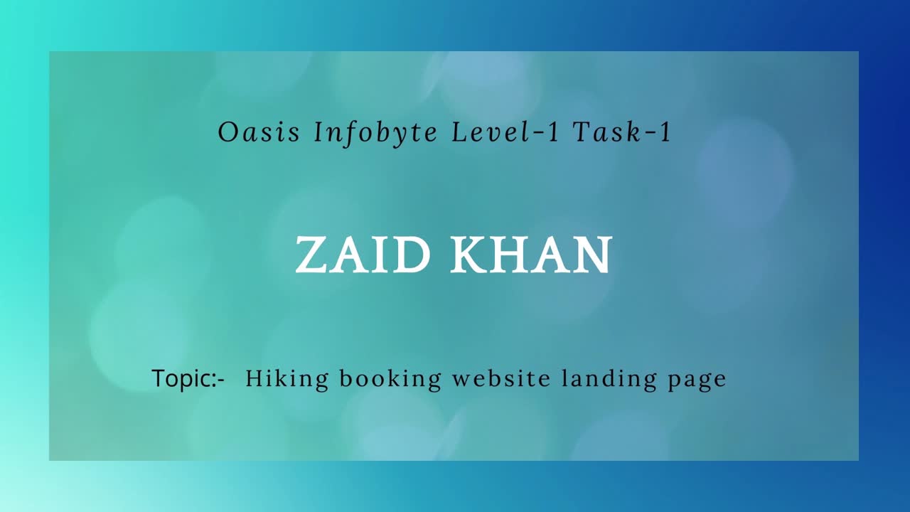 Zaid Khan on LinkedIn: #everyone #webdevelopment #html #css #internship ... Zaid Khan on LinkedIn: #everyone #webdevelopment #html #css #internship ...