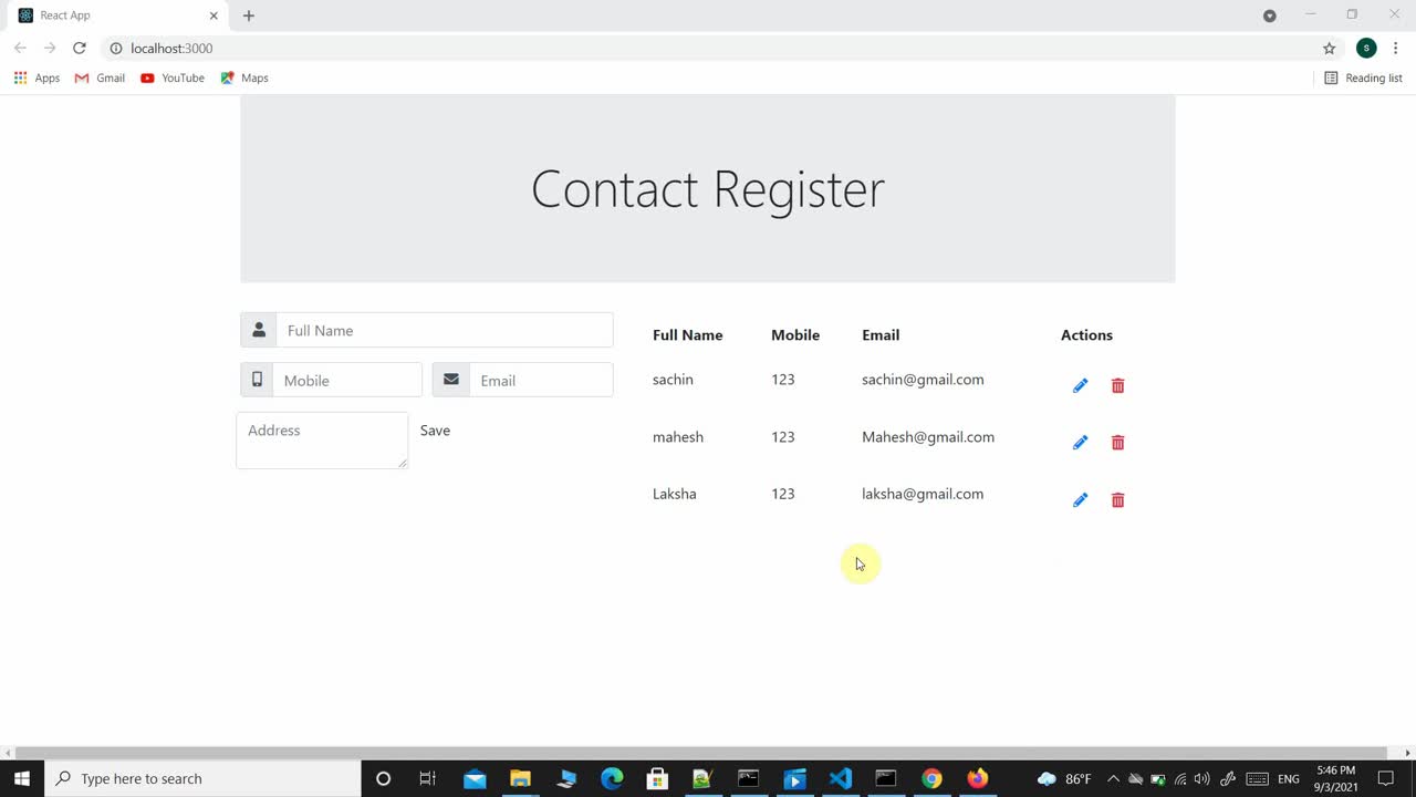 Sachin Senanayake on LinkedIn: #reactjs #crud Sachin Senanayake on LinkedIn: #reactjs #crud