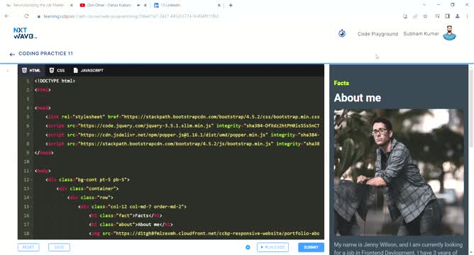 Subham Kumar Padhi on LinkedIn: #day11 #30daysofcode #ccbpintensive # ... Subham Kumar Padhi on LinkedIn: #day11 #30daysofcode #ccbpintensive # ...