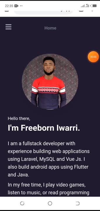 Freeborn Iwarri on LinkedIn: Checkout my personal portfolio website ... Freeborn Iwarri on LinkedIn: Checkout my personal portfolio website ...