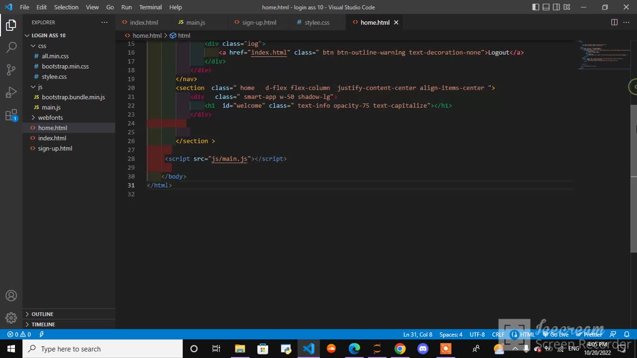 Omnia Saeed on LinkedIn: #javascript #css #html #bootstrap5 #task #route Omnia Saeed on LinkedIn: #javascript #css #html #bootstrap5 #task #route
