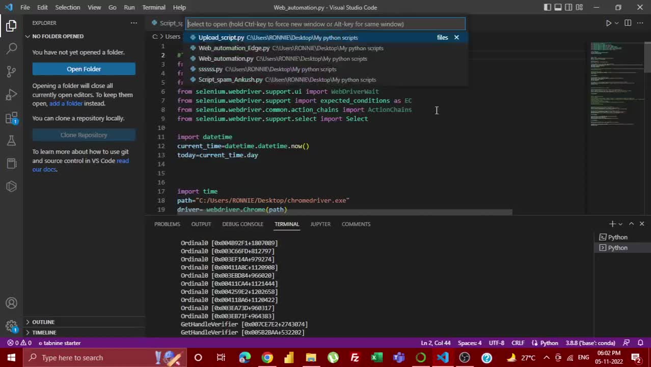 Ankush Pramanik on LinkedIn: #python #selenium #automate # ... Ankush Pramanik on LinkedIn: #python #selenium #automate # ...