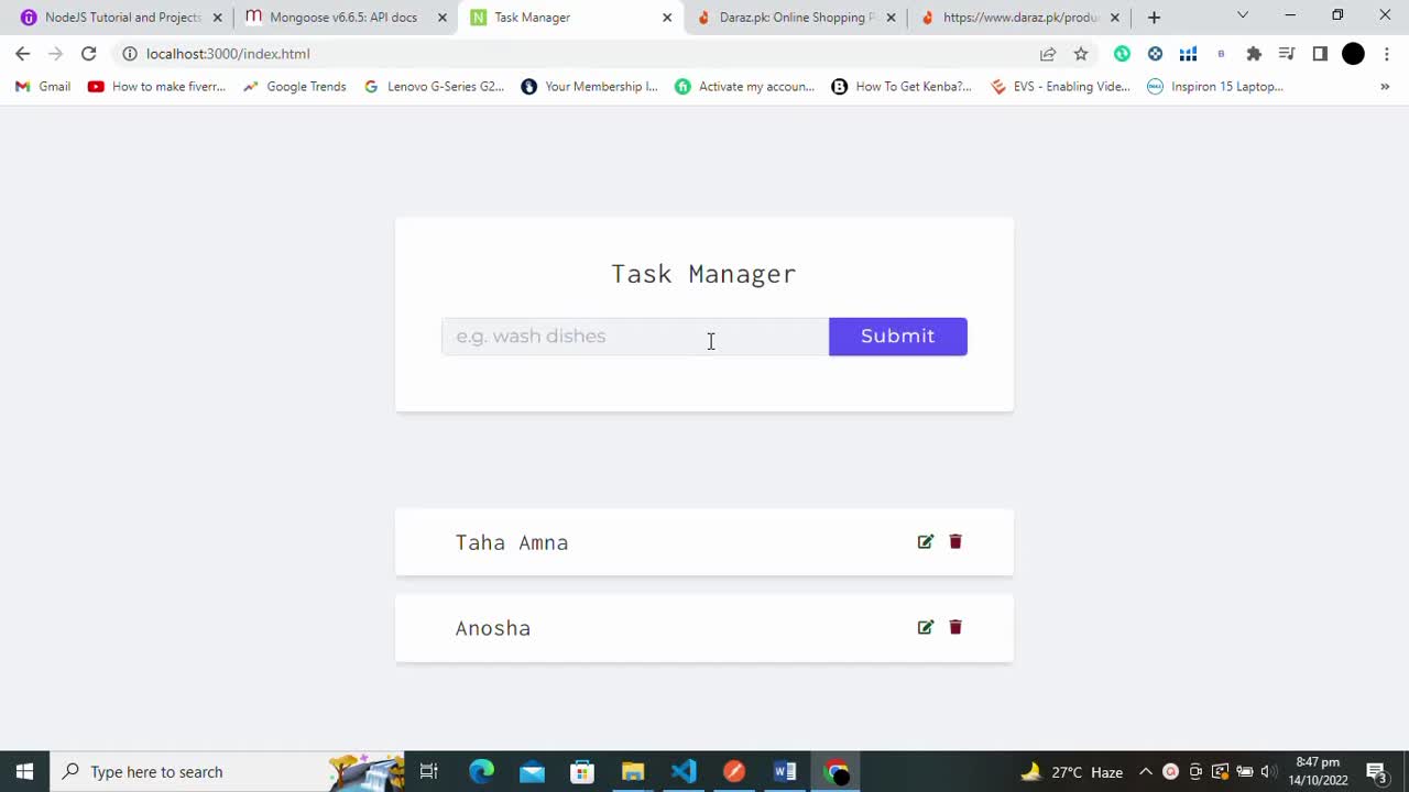 Nehal Faisal LinkedIn‘de: #nodejs #html #css #expressjs #mangodb Nehal Faisal LinkedIn‘de: #nodejs #html #css #expressjs #mangodb