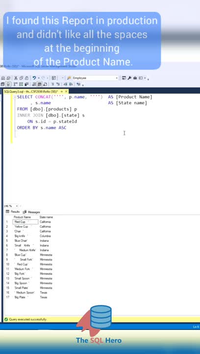 The SQL Hero LinkedIn‘de: LTRIM function in SQL The SQL Hero LinkedIn‘de: LTRIM function in SQL