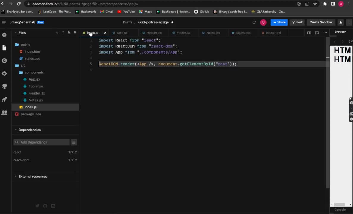 Umang Sharma on LinkedIn: #project #webdevelopment #devtown #notetakingapp Umang Sharma on LinkedIn: #project #webdevelopment #devtown #notetakingapp