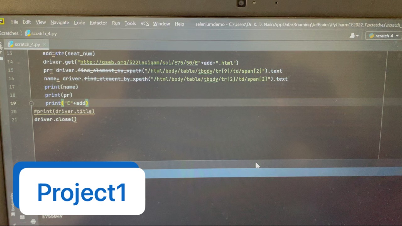 Vedant K. Naik on LinkedIn: #webautomation #python #selenium Vedant K. Naik on LinkedIn: #webautomation #python #selenium