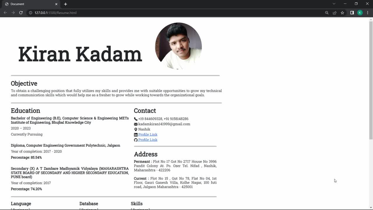 Kiran Kadam on LinkedIn: #css #html #bootstrap Kiran Kadam on LinkedIn: #css #html #bootstrap