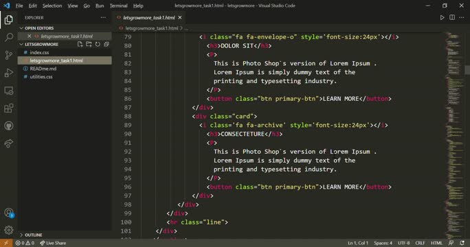 Prashant Singh on LinkedIn: #task1 #internship #css #html Prashant Singh on LinkedIn: #task1 #internship #css #html