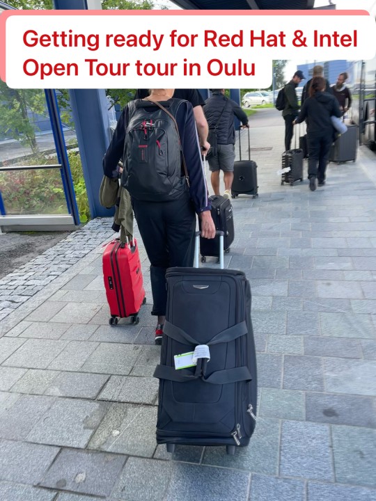 Mia Thomsen on LinkedIn: #redhatopentour Mia Thomsen on LinkedIn: #redhatopentour