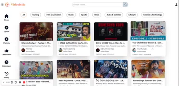 Chhakuli Zingare on LinkedIn: #videoistic #reactjs #youtubeapi # ... Chhakuli Zingare on LinkedIn: #videoistic #reactjs #youtubeapi # ...