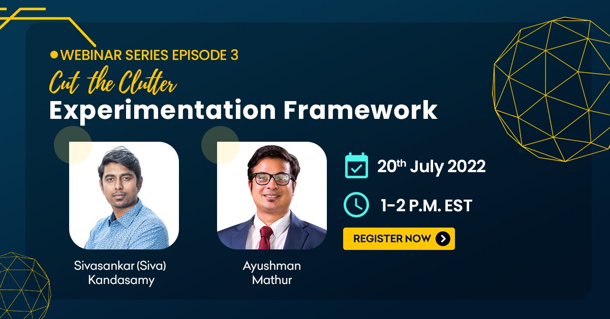 Factspan on LinkedIn: Webinar on Experimentation Framework Factspan on LinkedIn: Webinar on Experimentation Framework