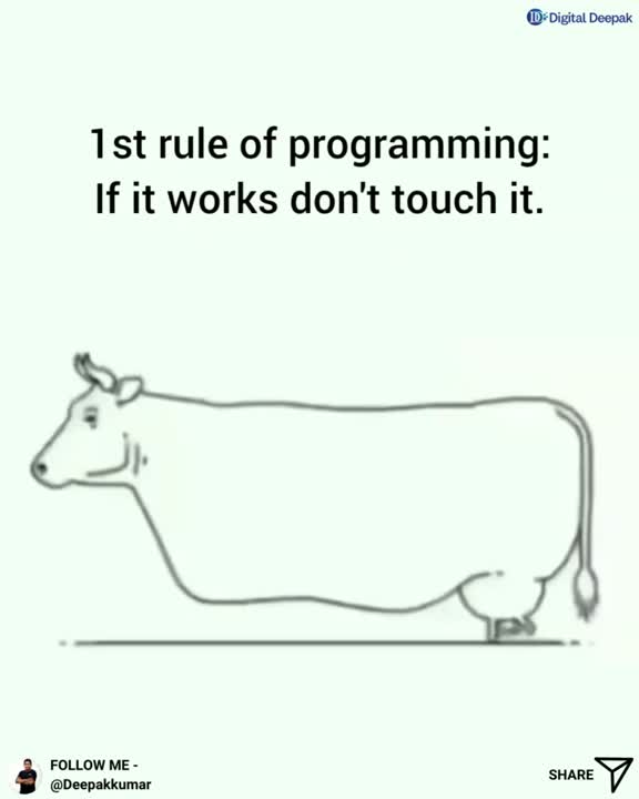 Deepak Kumar on LinkedIn: #programming #programmingmemes # ... Deepak Kumar on LinkedIn: #programming #programmingmemes # ...