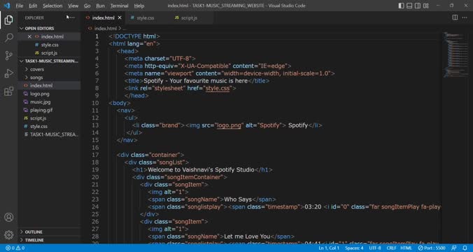 Vaishnavi Mohite on LinkedIn: #codeclause #webdevelopment #html #css # ... Vaishnavi Mohite on LinkedIn: #codeclause #webdevelopment #html #css # ...