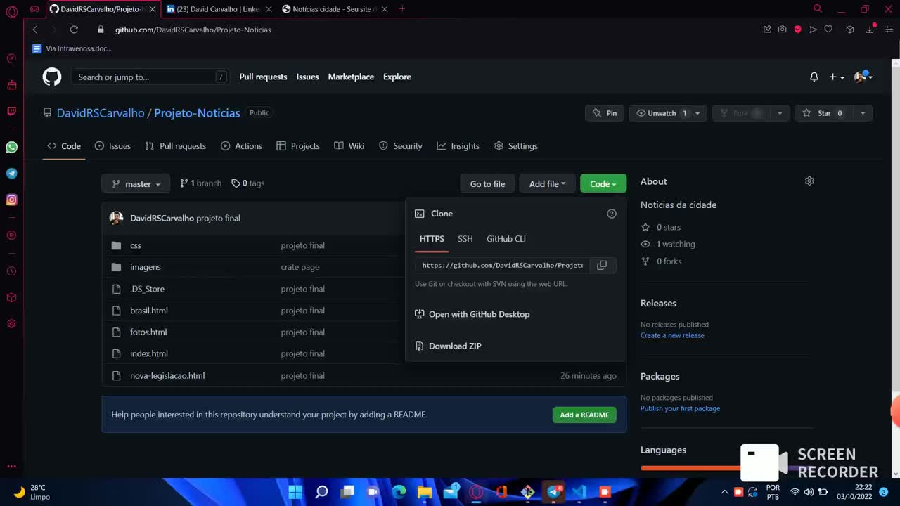 David Carvalho no LinkedIn: #github #html #css #frontend #dev #js David Carvalho no LinkedIn: #github #html #css #frontend #dev #js