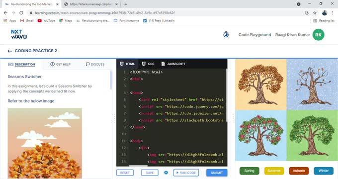 Kiran Kumar Raagi on LinkedIn: #30daysofcode Kiran Kumar Raagi on LinkedIn: #30daysofcode