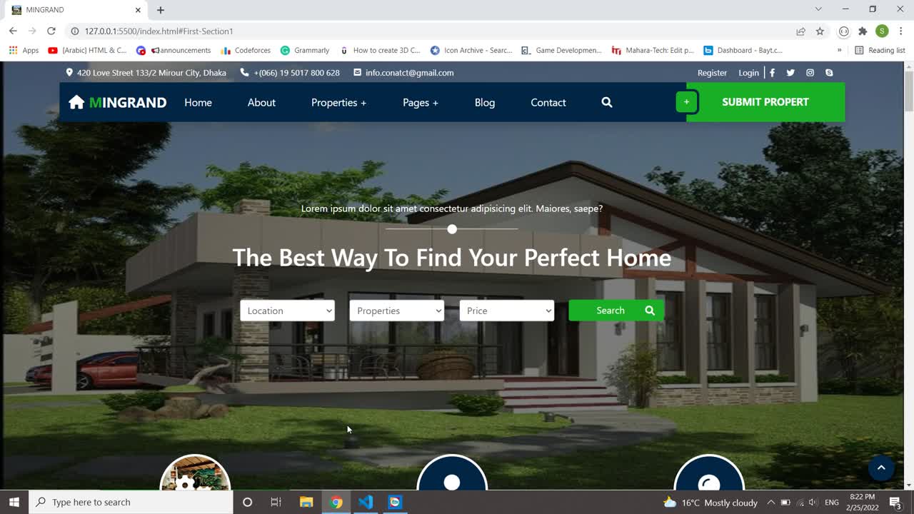 Samiha Hatem on LinkedIn: Responsive web template using HTML, CSS, and ... Samiha Hatem on LinkedIn: Responsive web template using HTML, CSS, and ...