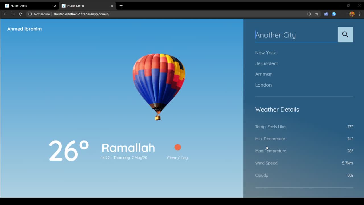 Ahmed Ibrahim on LinkedIn: #flutter #flutter_web Ahmed Ibrahim on LinkedIn: #flutter #flutter_web