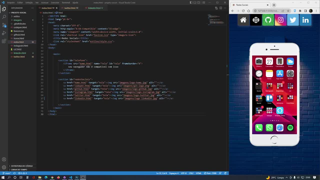 Pedro Cruz en LinkedIn: #redessociais #css #html #frontend Pedro Cruz en LinkedIn: #redessociais #css #html #frontend