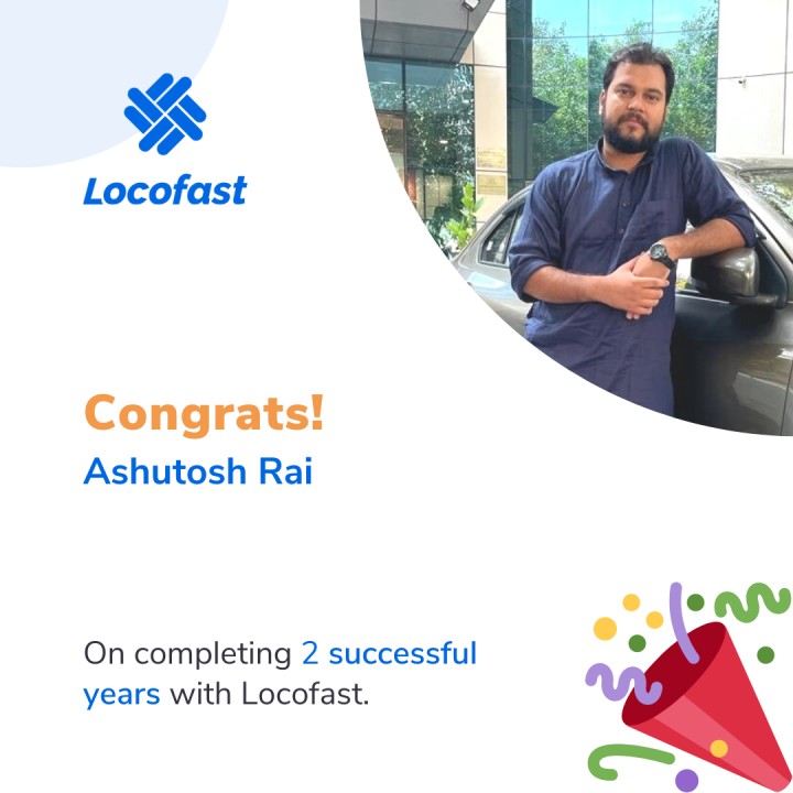Ashutosh Rai on LinkedIn: Happy Work Anniversary! Ashutosh Rai on LinkedIn: Happy Work Anniversary!