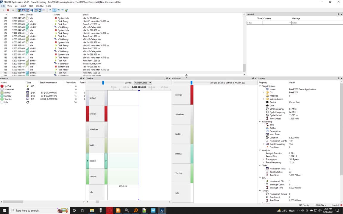 isfandyar Qureshi on LinkedIn: REAL TIME FREE RTOS DEBUGGING ON STLINK-V2 isfandyar Qureshi on LinkedIn: REAL TIME FREE RTOS DEBUGGING ON STLINK-V2