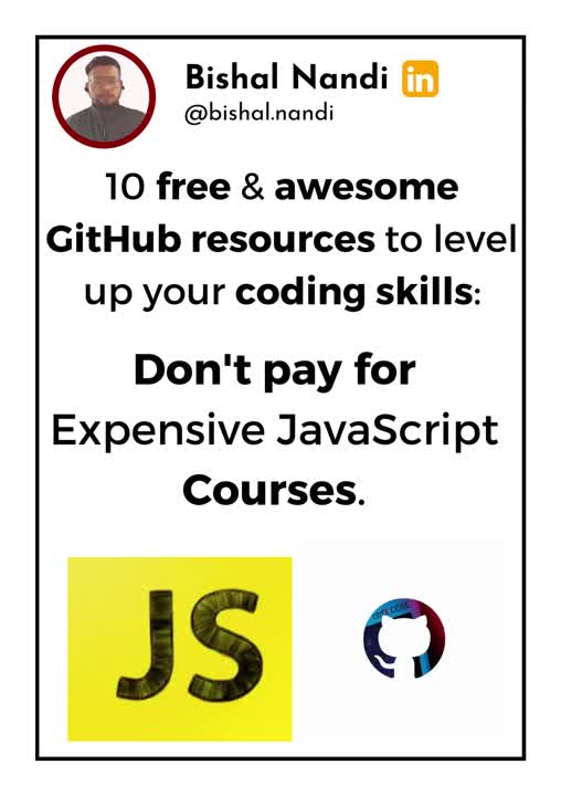 Bishal Nandi ↗️ on LinkedIn: #github #repository #javascriptdeveloper # ... Bishal Nandi ↗️ on LinkedIn: #github #repository #javascriptdeveloper # ...