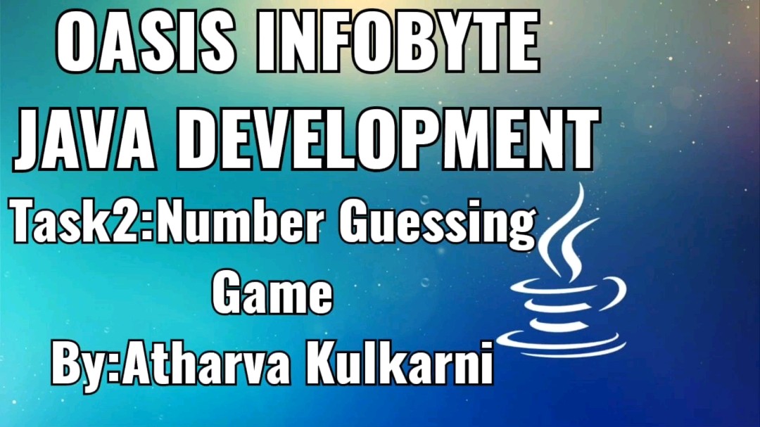 Atharva Kulkarni on LinkedIn: #task2 #oasisinfobyte #javadeveloper # ... Atharva Kulkarni on LinkedIn: #task2 #oasisinfobyte #javadeveloper # ...