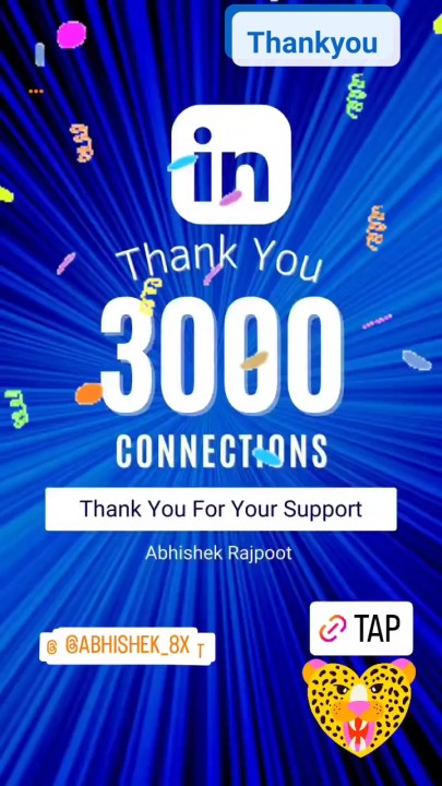 Abhishek Rajpoot on LinkedIn: #thankyou Abhishek Rajpoot on LinkedIn: #thankyou