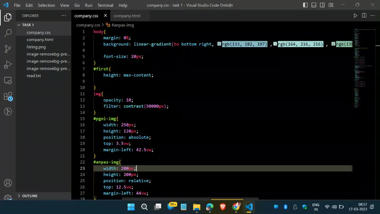 Om Raskar on LinkedIn: #connections #internship #html #css # ... Om Raskar on LinkedIn: #connections #internship #html #css # ...