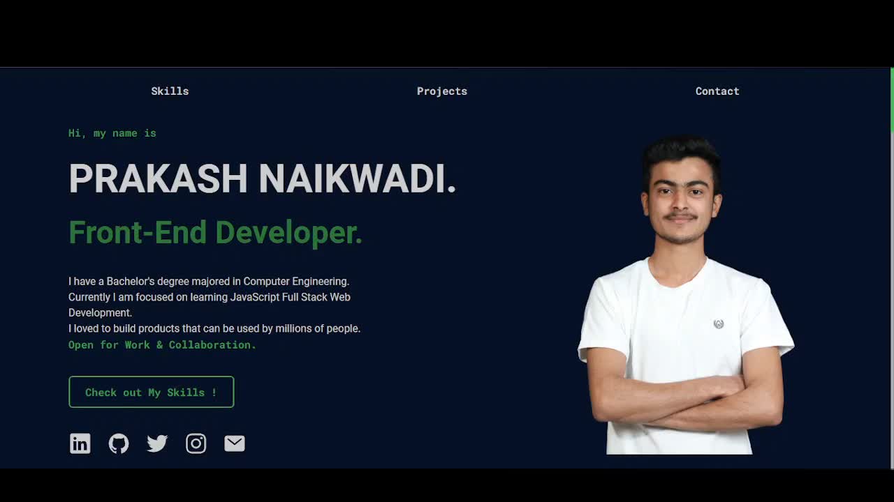 Prakash Naikwadi on LinkedIn: #iwritecode #javascript #css #html # ... Prakash Naikwadi on LinkedIn: #iwritecode #javascript #css #html # ...