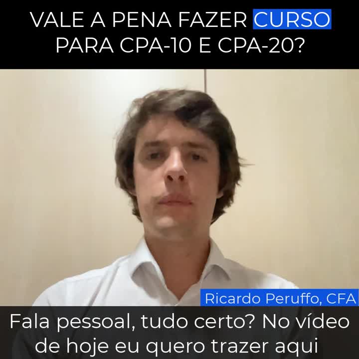 Ricardo Struck Peruffo, CFA no LinkedIn: Vale a pena fazer curso para ... Ricardo Struck Peruffo, CFA no LinkedIn: Vale a pena fazer curso para ...