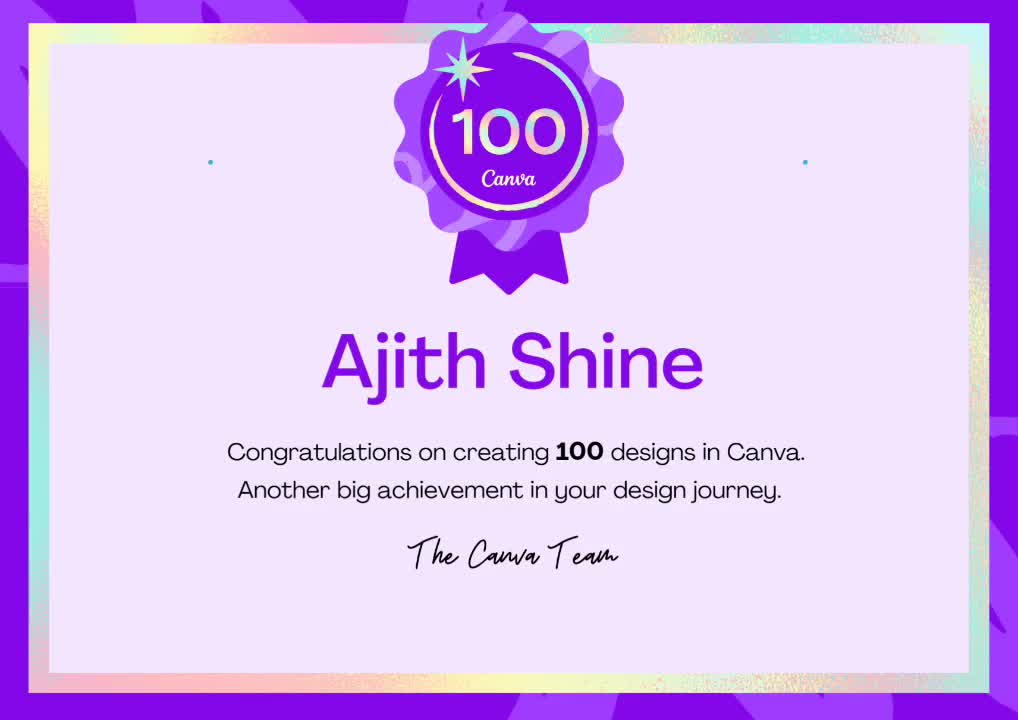 Ajith Shine on LinkedIn: #canva #canvadesigner Ajith Shine on LinkedIn: #canva #canvadesigner